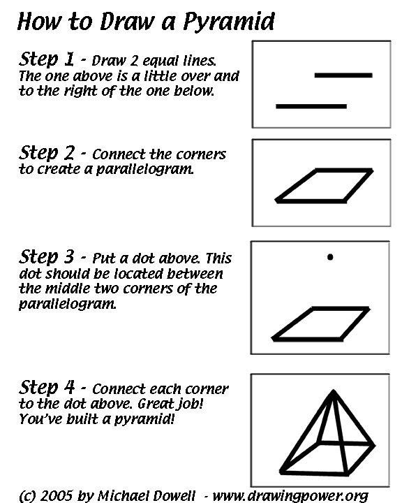 How to draw a pyramid gif 576 720 Pixels Drawings Draw Lesson